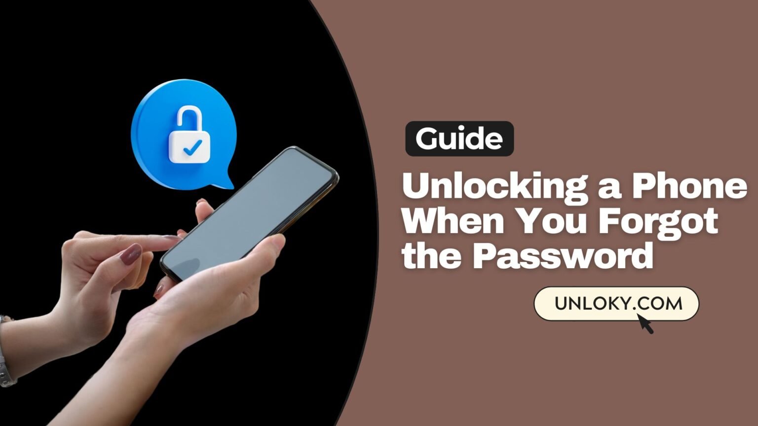 Unlocking a Phone When You Forgot the Password – What Can You Do? – Unloky