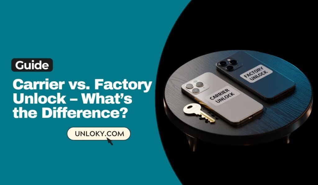 Carrier vs. Factory Unlock – What’s the Difference? – Unloky