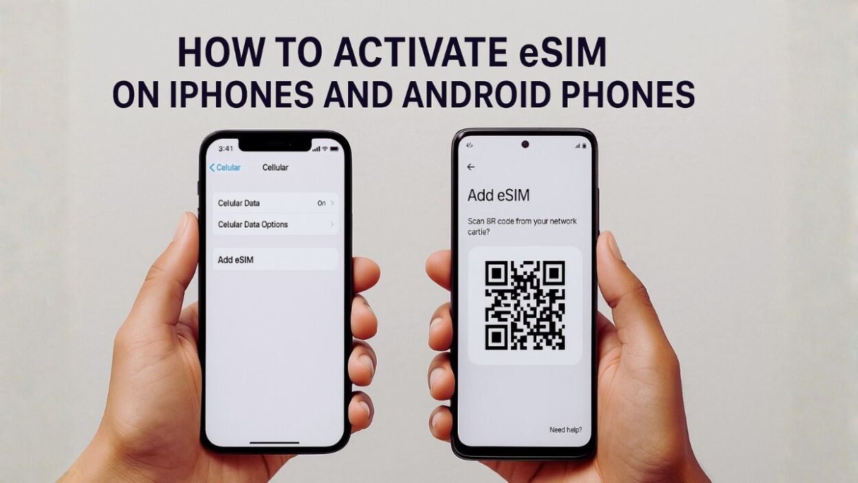 How to Activate eSIM on iPhones and Android Phones in 2026